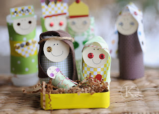The Simple Craft Diaries: Toilet Paper Roll Nativity Scene