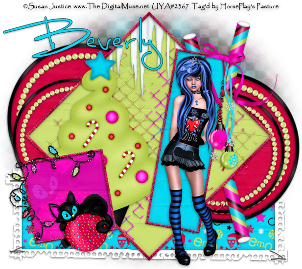 ~♥~ HorsePlay's Pasture Tutorials ~♥~: Emo Christmas