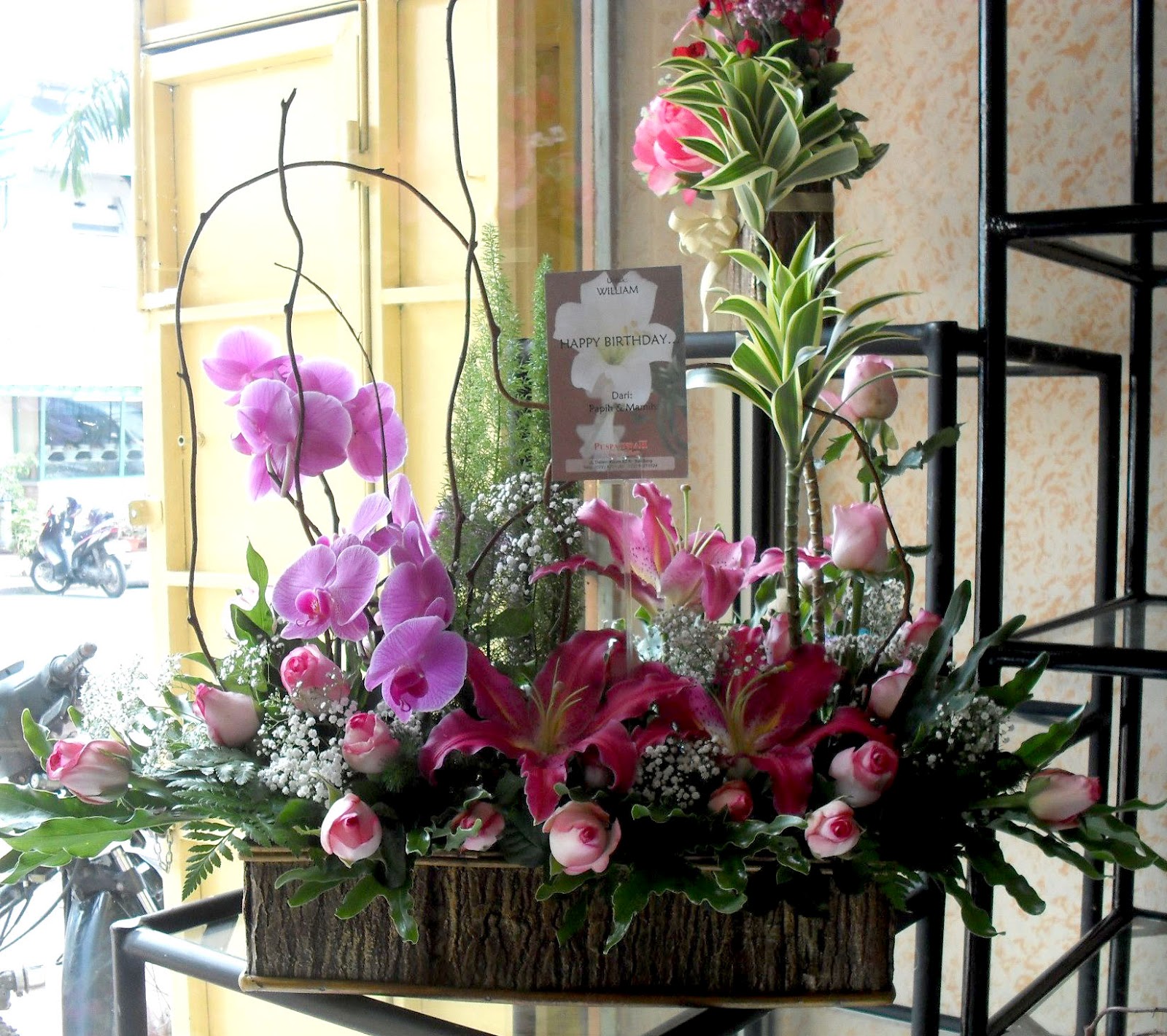 Morning Glory Decoration: BUNGA DAN BUAH-BUAHAN HIASAN
