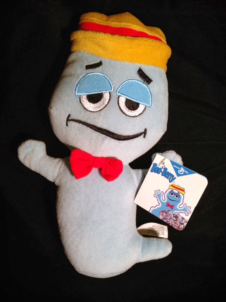 Lair of the Dork Horde: 31 Days of Monster Cereals! Boo Berry Plush!