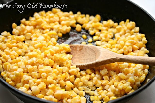 The Cozy Old "Farmhouse": Skillet Fried Corn