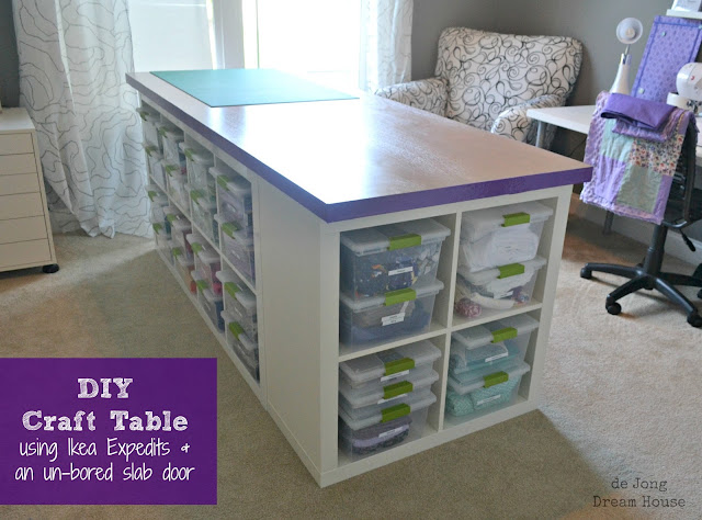 de Jong Dream House: DIY Craft Table