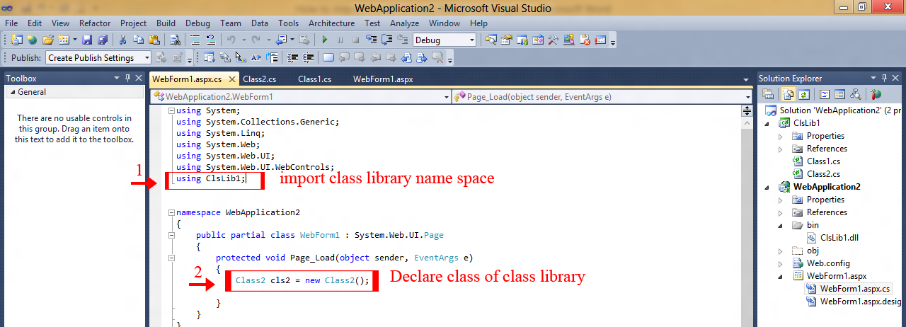 How To Import File Dll Of Class Library Into Project Ah Bees Tips C Ms Sql Server