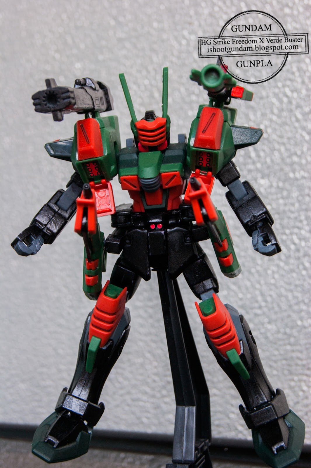 HG Strike Freedom X HG Verde Buster ~ Plamo Hub