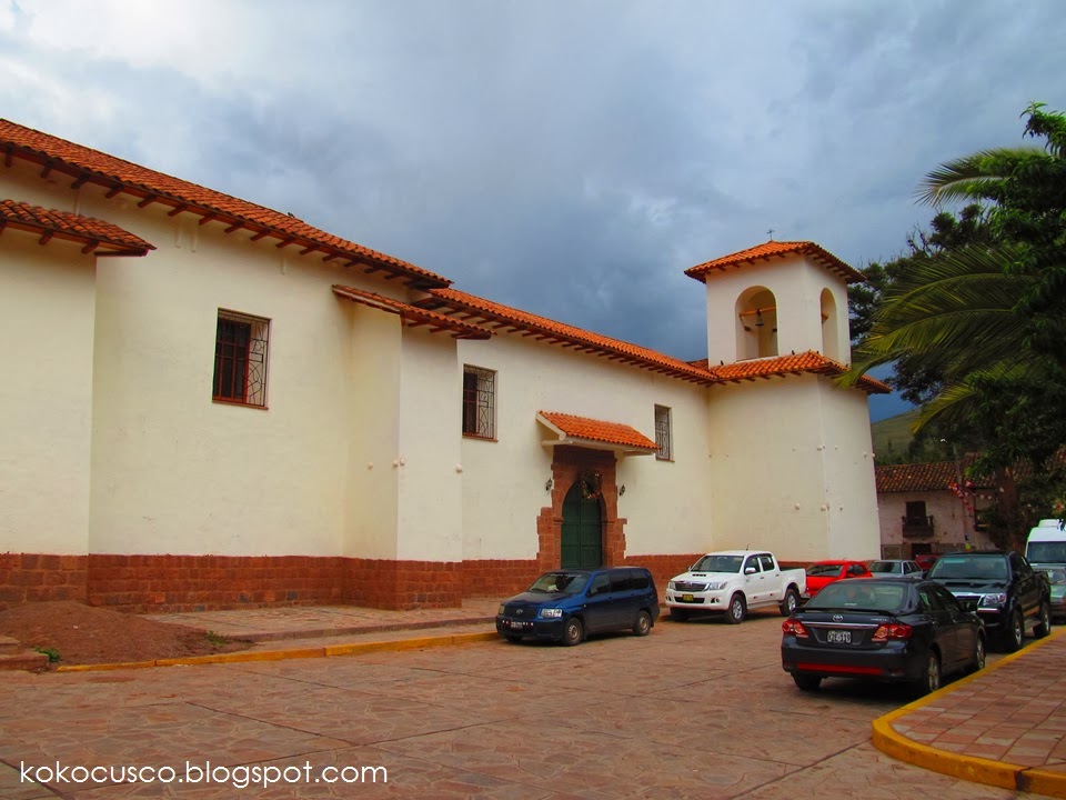 El agradable pueblo de Lucre en el Cusco