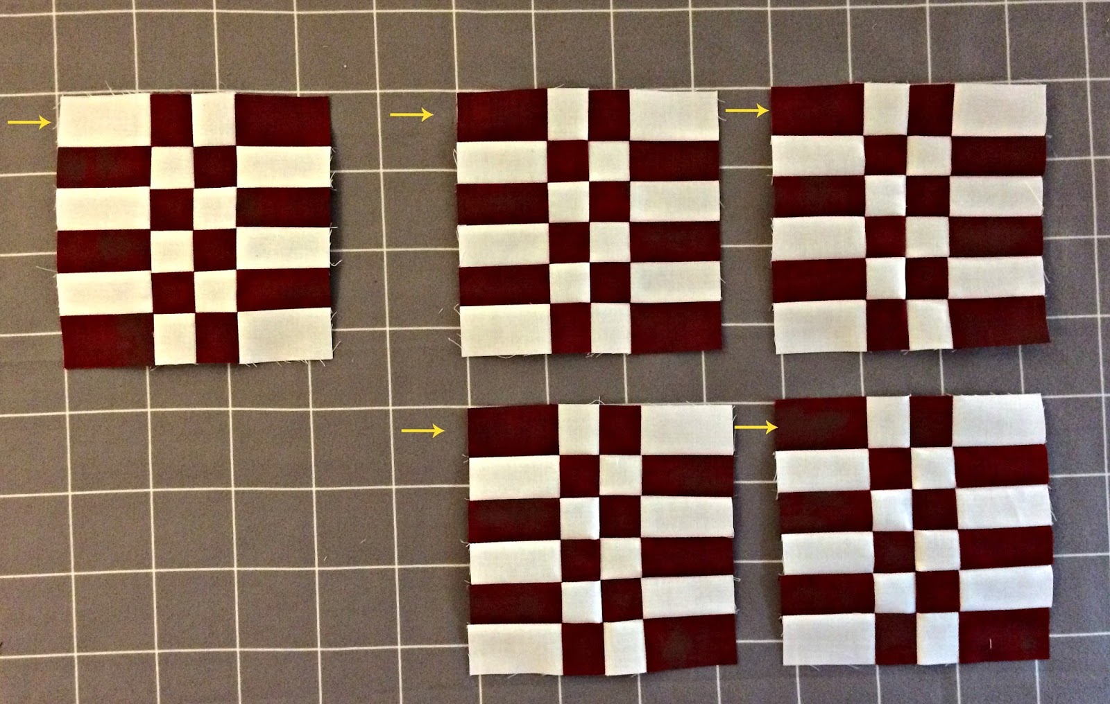 something rosemade: The Checkerboard Express Block