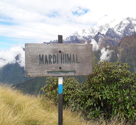 Route to Mardi Himal - Blogger Nepal