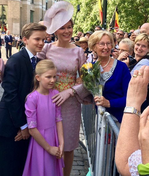 The Belgian Royal Family Celebrates National Day 2017