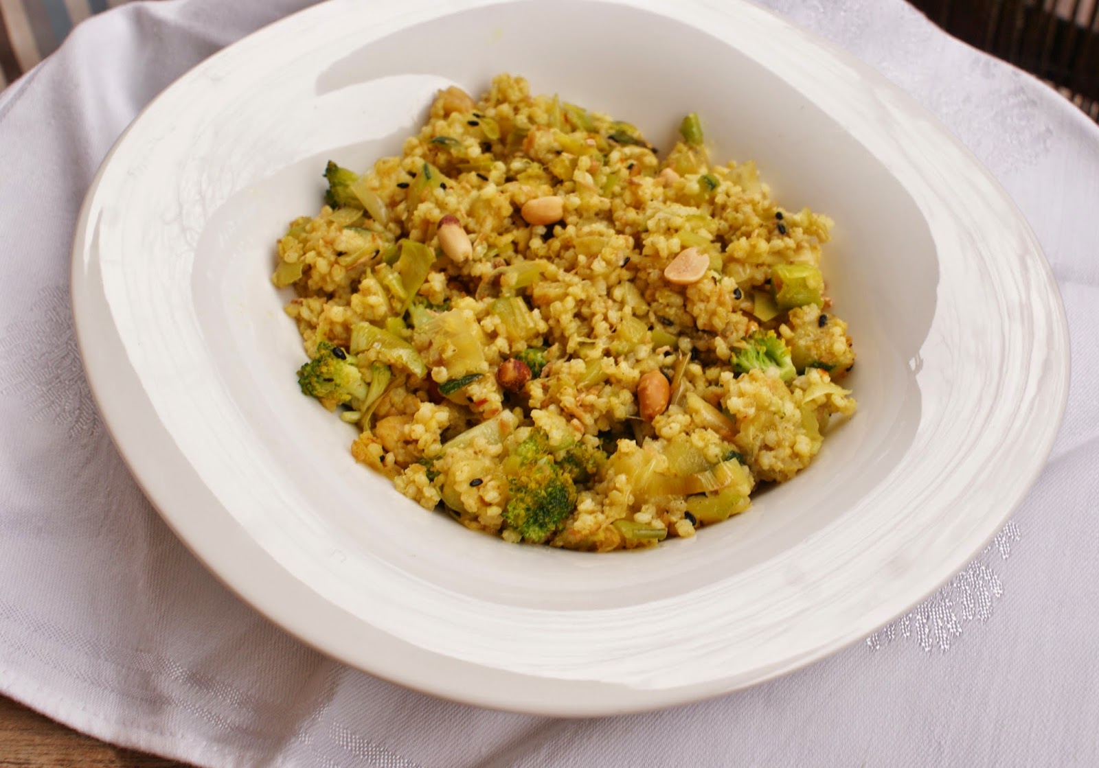 Las recetas de la tata: Mijo con verduras, cacahuetes y coco