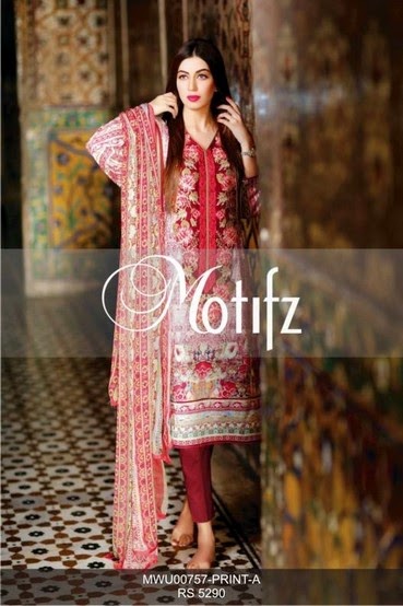 Motifz Eid Collection 2014 | Motifz Digital Printed Embroidered ...
