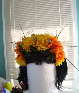 Modern Rosies: This Wig Needs More ZAZZ! How to DIY a Wig for Dia De ...