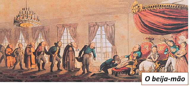 Historiar : 8.5 - A chegada da família real ao Brasil em 1808