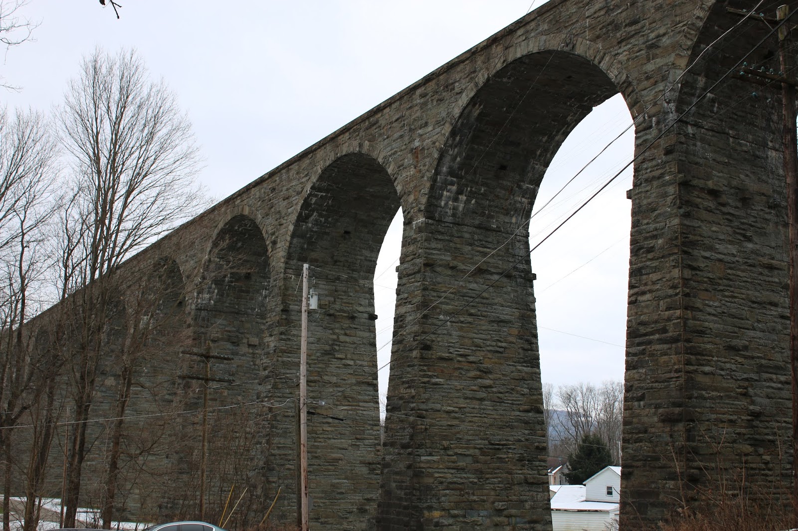 Starrucca Viaduct: Stunning Railroad Stone-Arch Bridge in PA's Endless ...