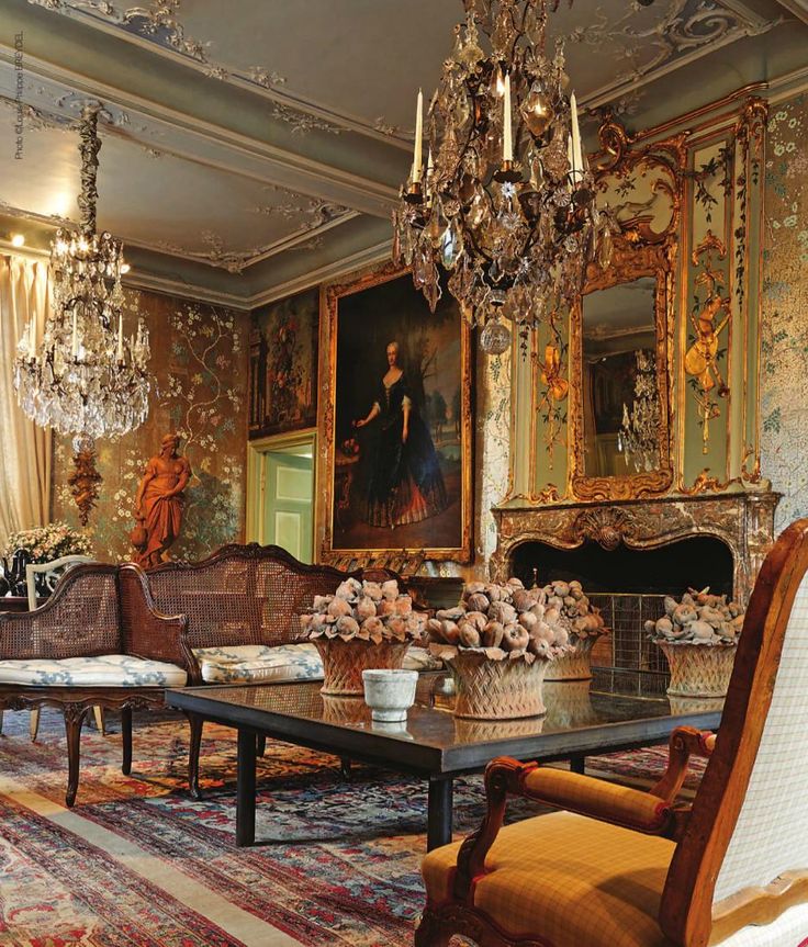 Eye For Design: Decorating With Louis XV Style French Mantles