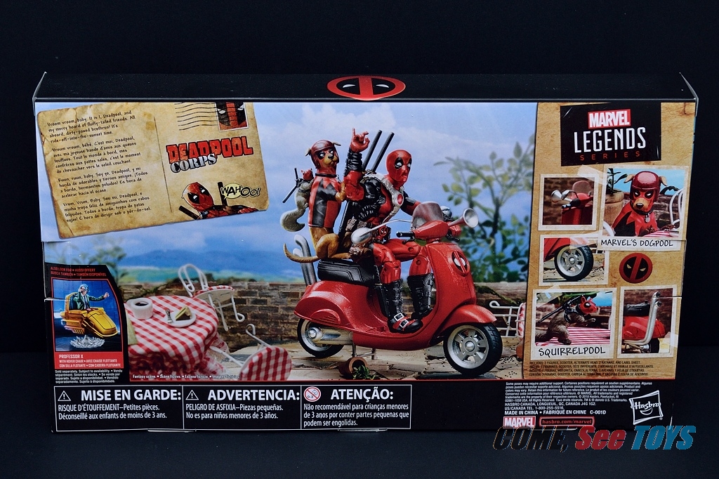 Come, See Toys: Marvel Legends Series Ultimate Riders Deadpool with ...