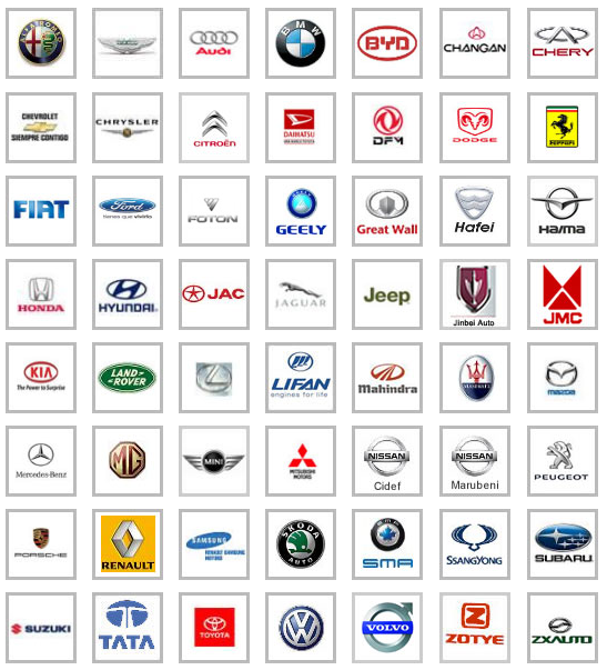 List 98+ Pictures Todas Las Marcas De Autos Con Nombres Y Logos Excellent