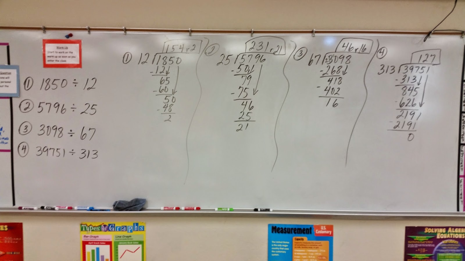 Mrs Negron 6th Grade Math Class Examples On Dividing Whole Numbers Mrs Negron 6th Grade Math Class Examples On Dividing Whole Numbers