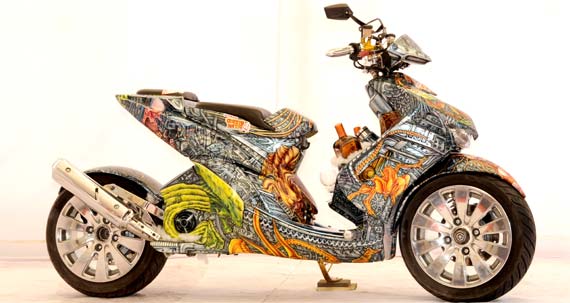 Tips Modifikasi Mobil dan Motor: Kumpulan Modifikasi Motor Yamaha Mio