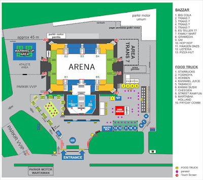 Smash Indonesia: Peta Venue BCA Indonesia Open Super Series Premiere ...