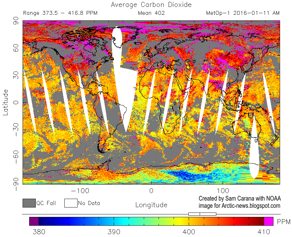 Arctic News: Greenhouse gas levels and temperatures keep rising