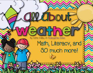 Kindergarten Smiles: Weather Unit