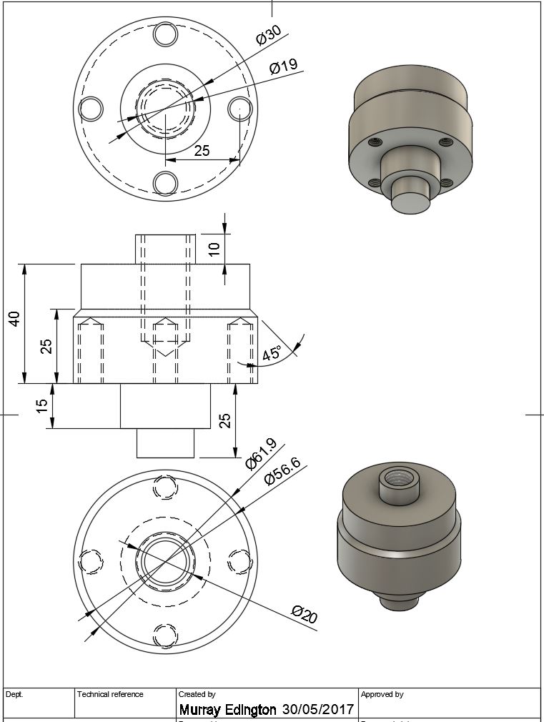 The Mighty Shiz: Tool post pillar