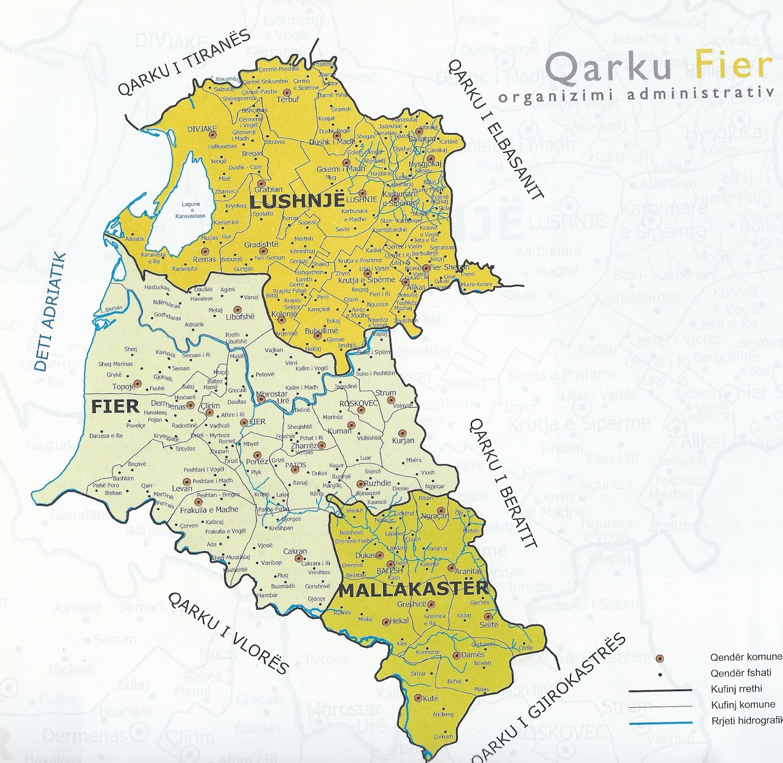 Hartat e Shqipërisë - Shqipëria Express