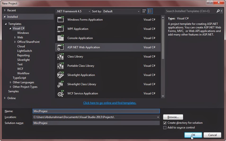 Asp Net Mvc Code First Ile Veritaban lemleri 1 MVC Programlama Asp Net Mvc Code First Ile Veritaban lemleri 1 MVC Programlama