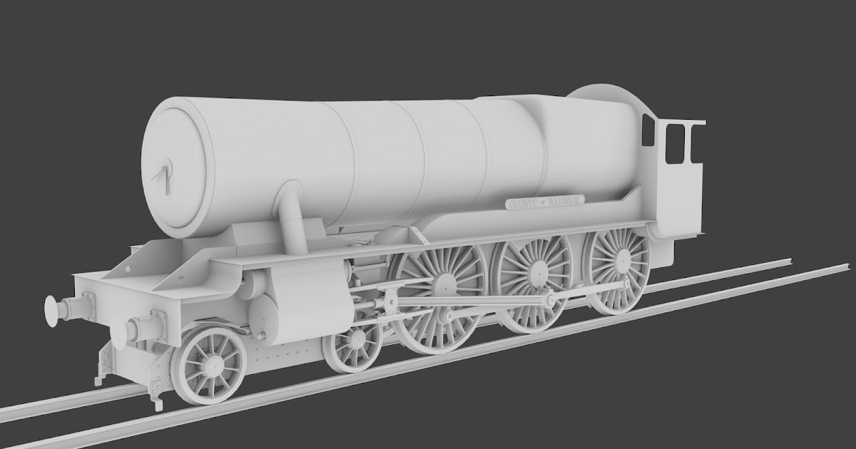 Victory Works: GWR County (1000 Class): Modelling WIP