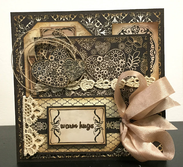 Making Dark Brown Pretty Vintage Cards - Ultimate Crafts "Ooh La la ...