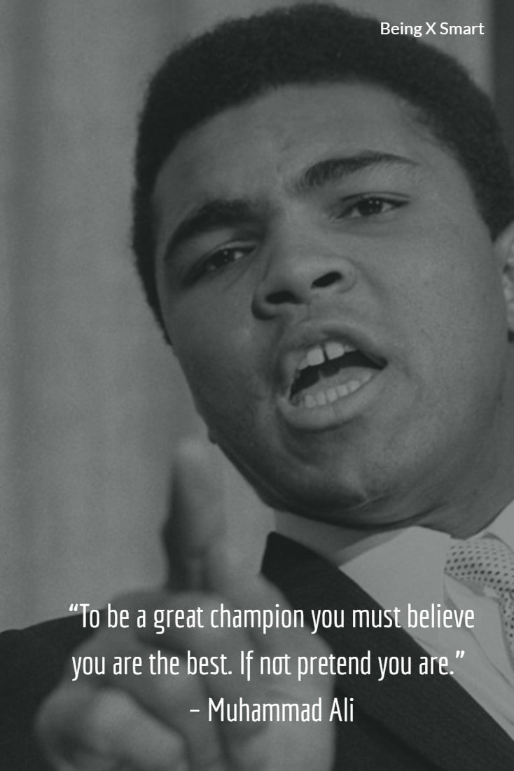 Best Muhammad Ali inspirational quotes about life and success.