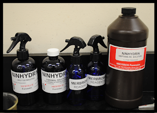 Latent Fingerprint Development Techniques: Ninhydrin