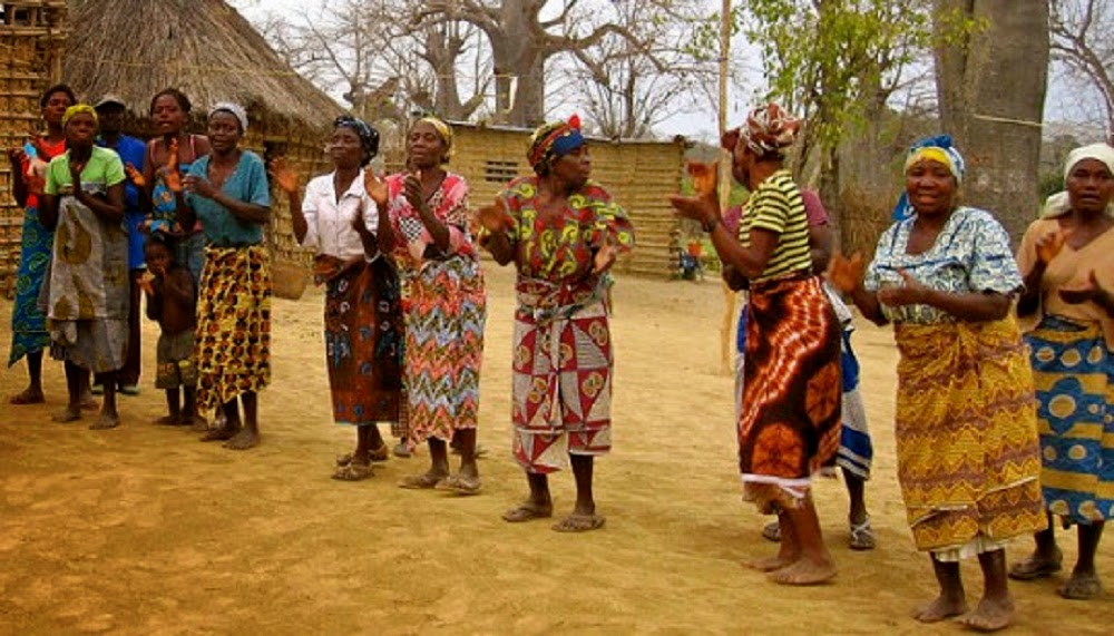walking distance & et cetera -: Angola Traditional Clothing