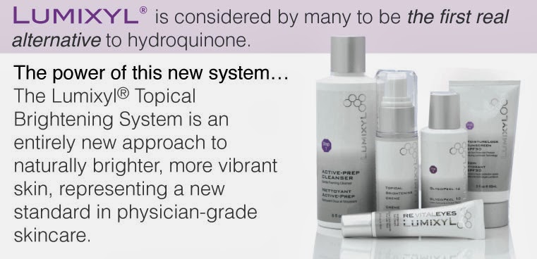 Lumixyl * Professional Skin Products: 4 steps to a brighter you