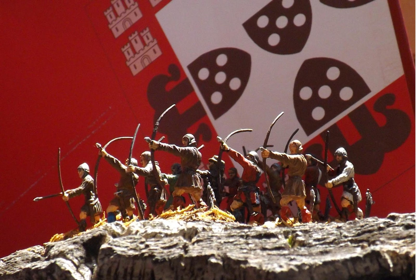 One Fine Day In August: "Ready! Nock! Mark! Draw!......Loose