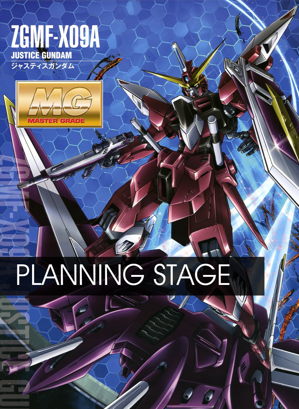 MG 1/100 ZGMF-X09A Justice Gundam - Release Info, Box Art and Official ...