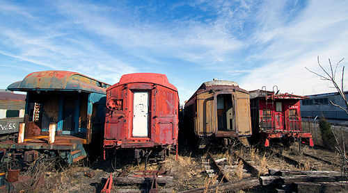 The Presurfer: 7 Incredible Abandoned Train Graveyards