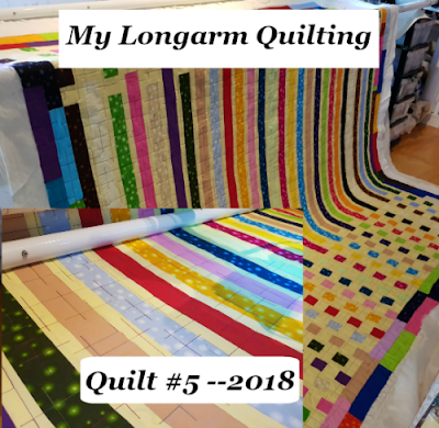 Darvanalee Designs Studio : My Longarm Quilting Antics-- Quilt #5 2018