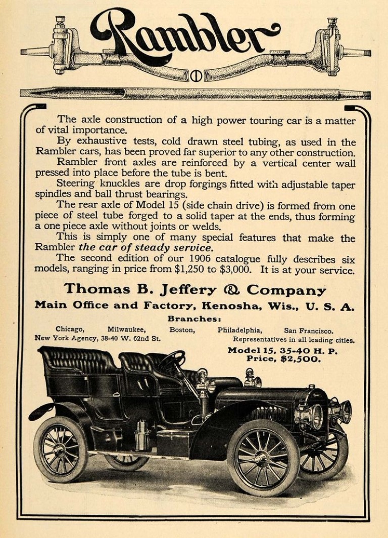 American Auto Emblems: RAMBLER