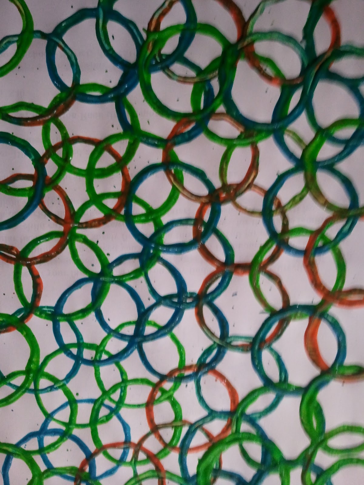 Early Childhood Scribbles: Stamping Circles