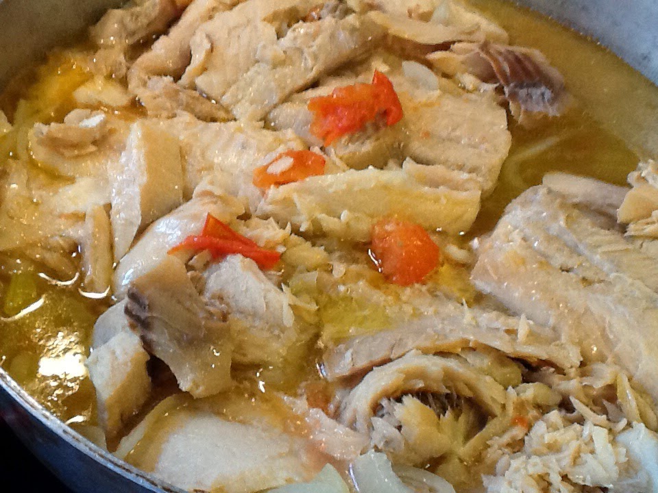 Spicy&Sweet: Everything Haitian - Morue (Saltfish) with boiled Plantain