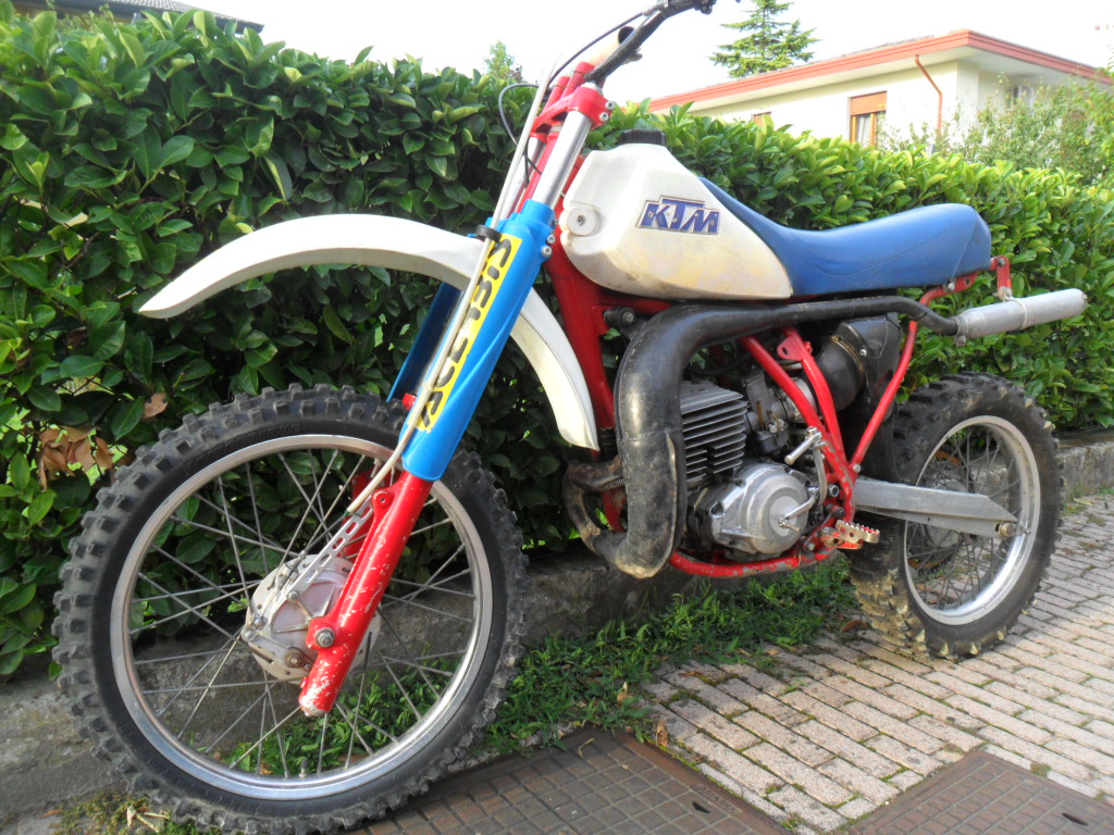 Ciemme Racing Team: Nuovo acquisto da restauro KTM 250 gs 80 del 1982