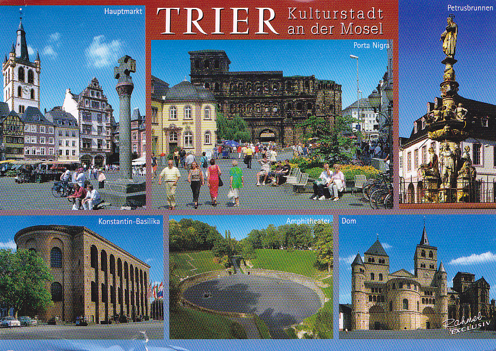 My UNESCO World Heritage Postcards: Germany - Roman Monuments ...