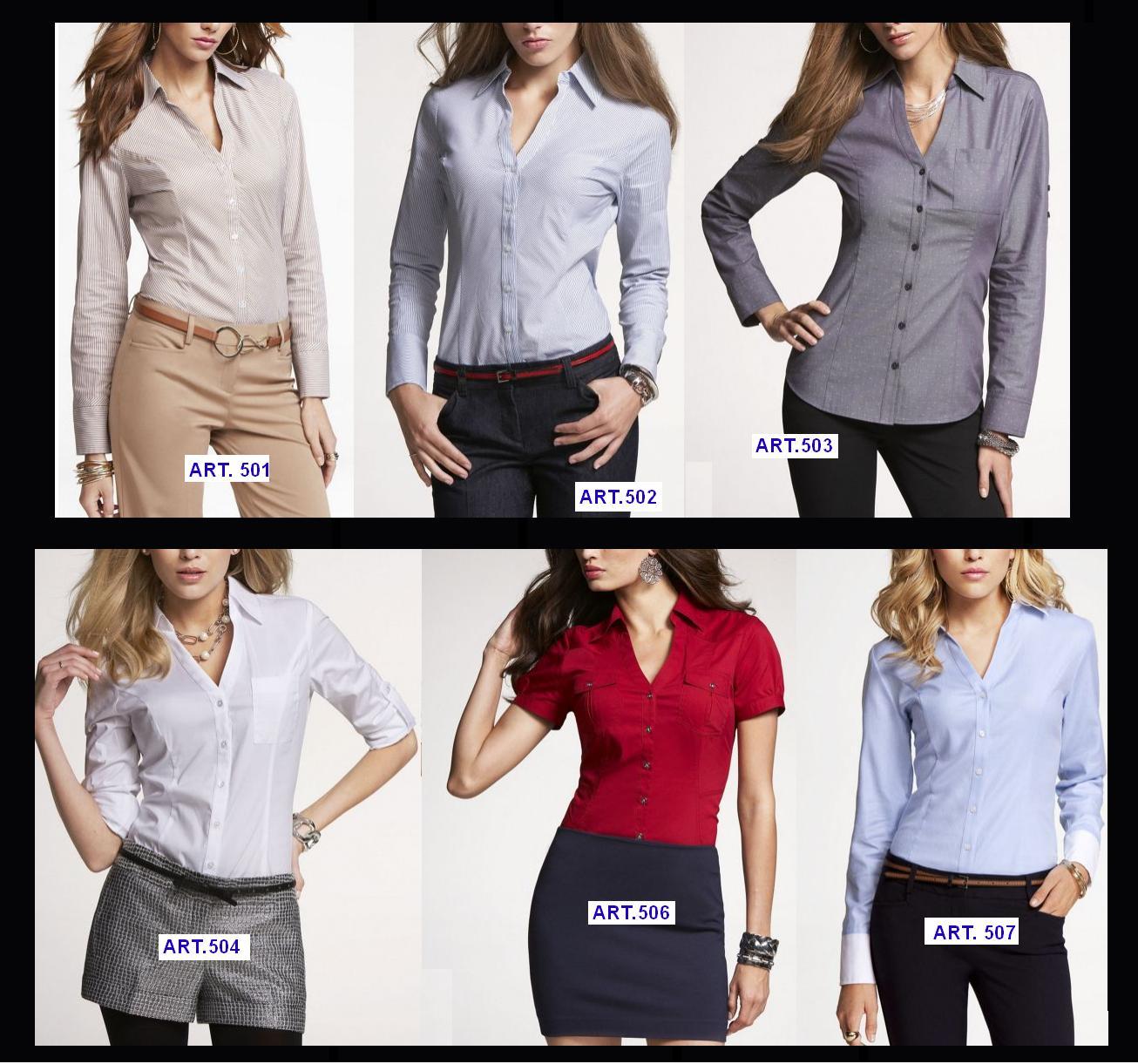 ITALIA.COLLECTION :UNIFORMES EJECUTIVOS DE MUJER - OFICINAS: Blusas ...