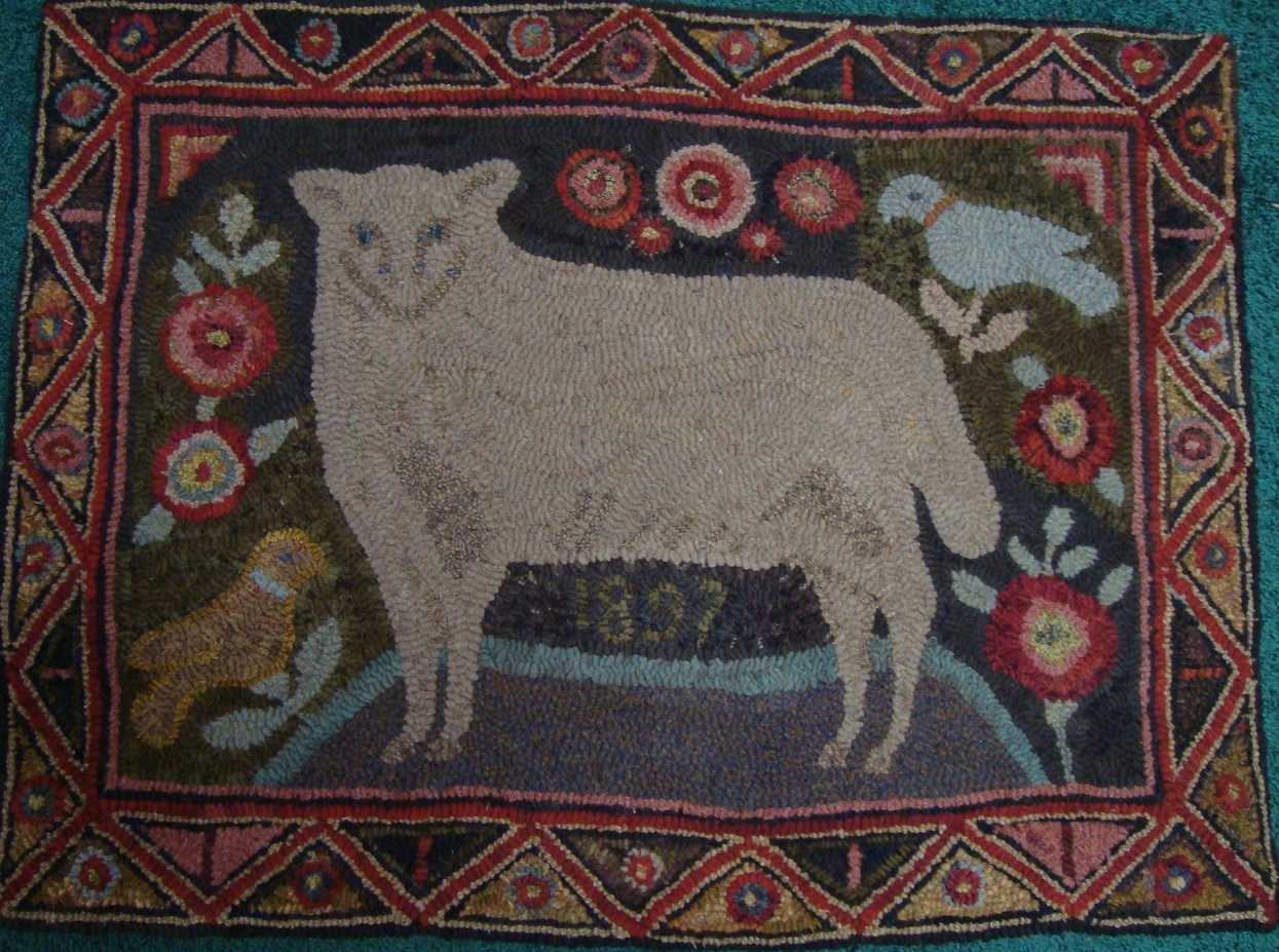 Saundra of Woodland Junction: More Hooked Rugs