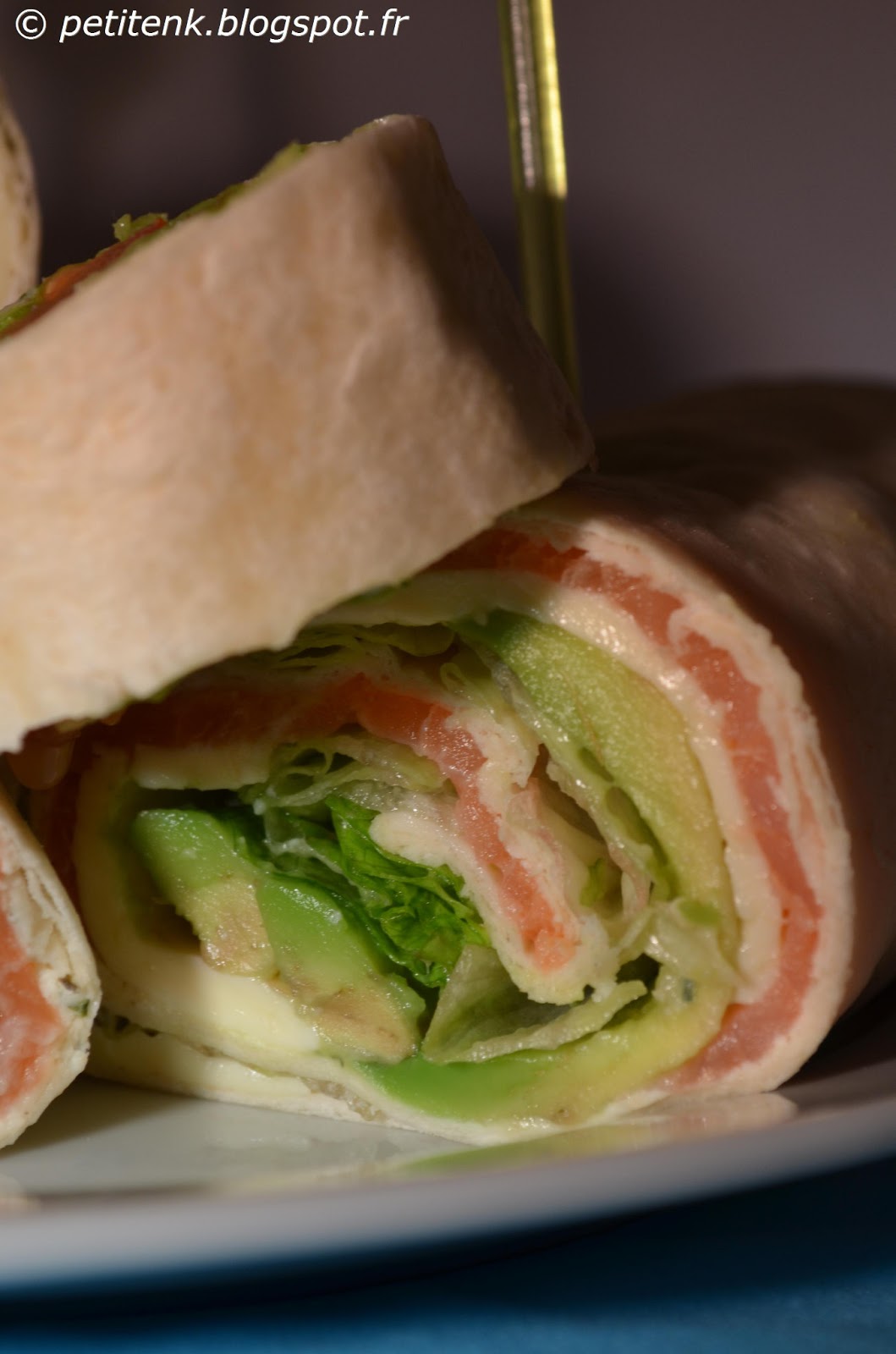 Petit en K: Wrap saumon boursin