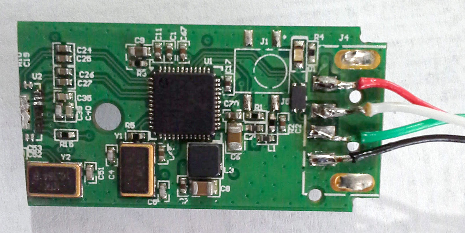 Turn RTL-SDR dongle into RTL2832U breakout board · One Transistor