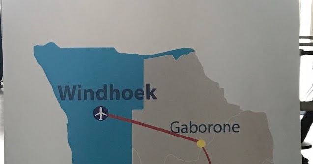 The Timetablist: Air Namibia: Windhoek—Gaborone—Durban, August 2017