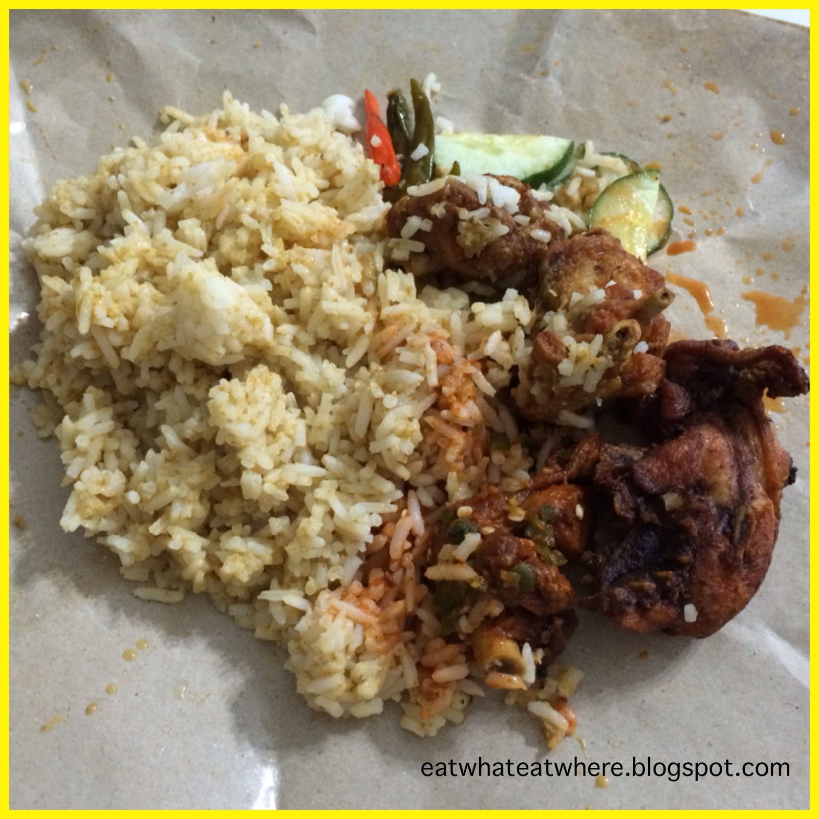 Eat what, Eat where?: Just One Food - Nasi Kak Wok
