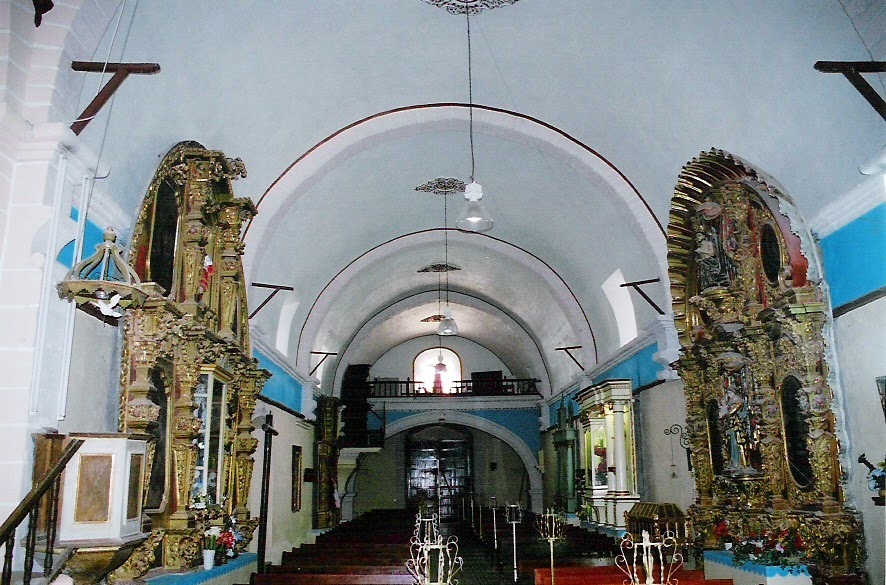 colonialmexico: Oaxaca. Santiago Tejupan: the altarpieces
